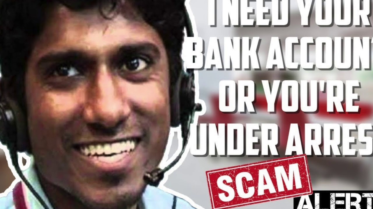 Indian social security number scam, scammer scammed - YouTube