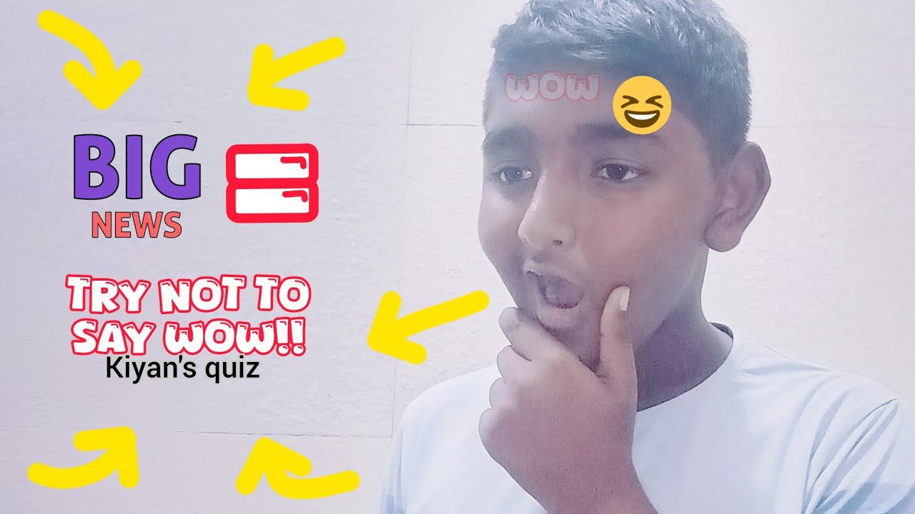 Try not to say wow challenge - YouTube