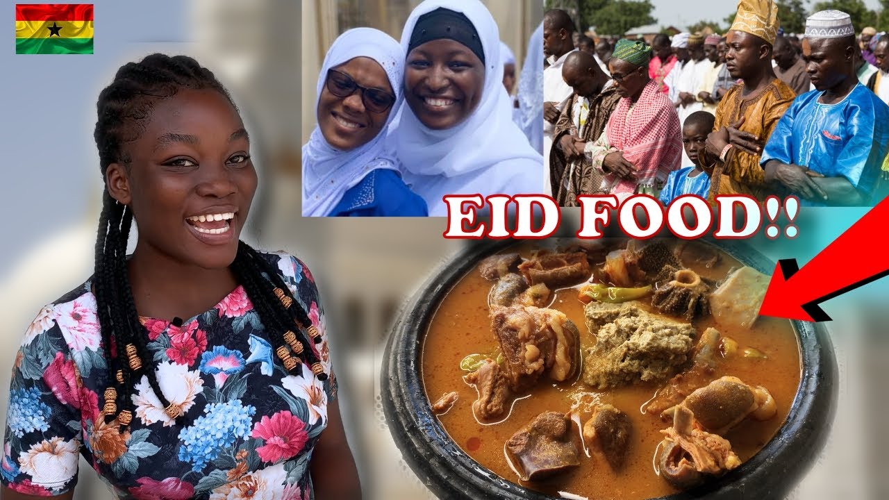 BIG EID FITR FOOD FOR ALL MUSLIMS ||GHANA WEST AFRICA - YouTube