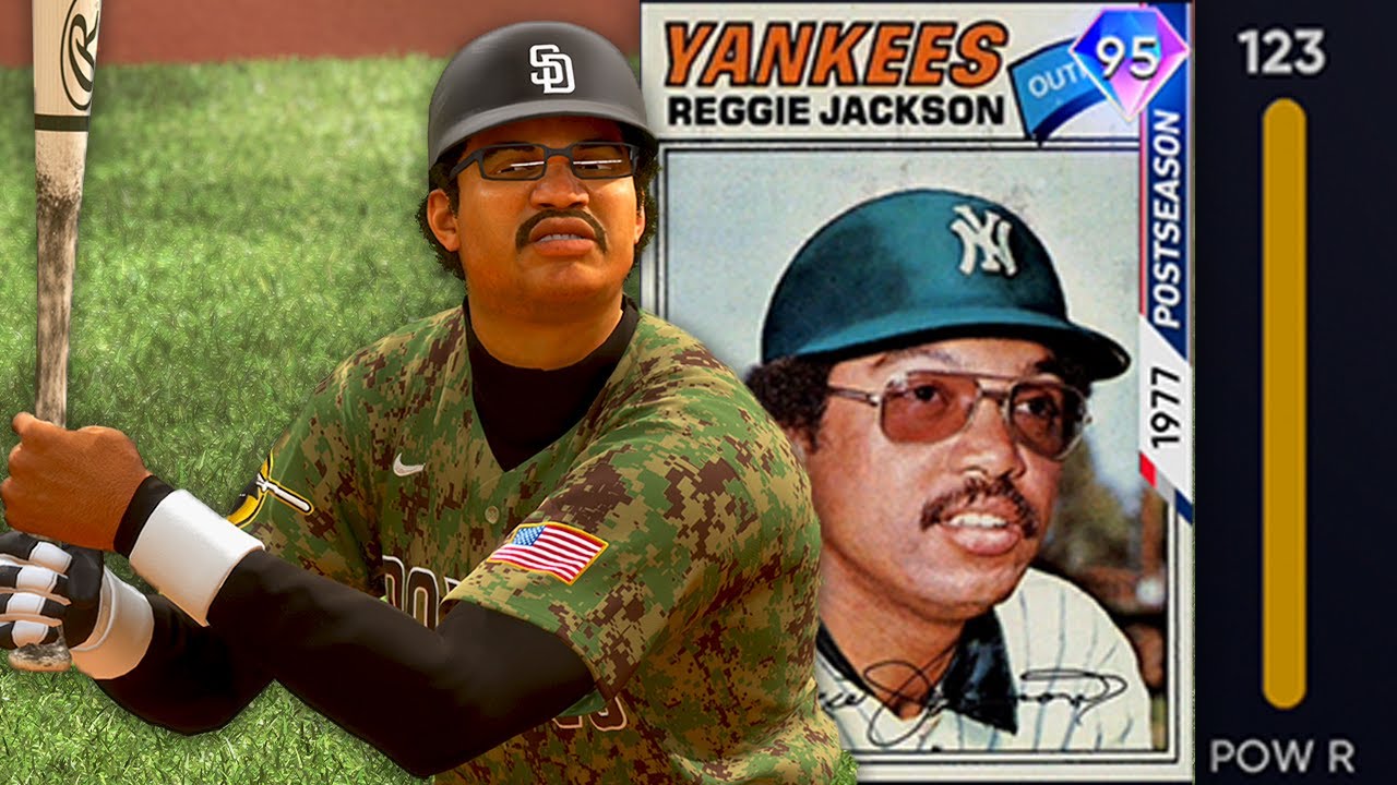 NEW Reggie Jackson is a HOME RUN MACHINE - YouTube