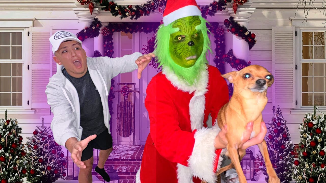 THE GRINCH TOOK MY DOG!! - YouTube