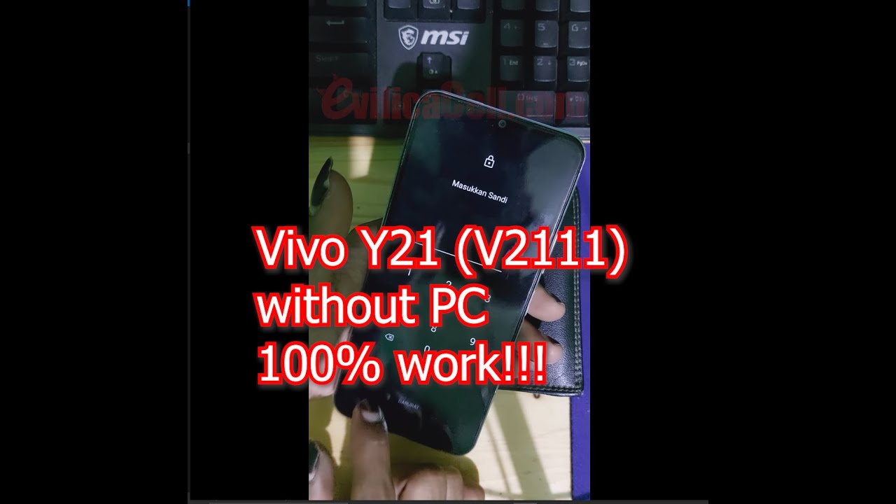 Tutorial Hard Reset Vivo Y21 (V2111) Lock Screen / Terkunci Layar - YouTube