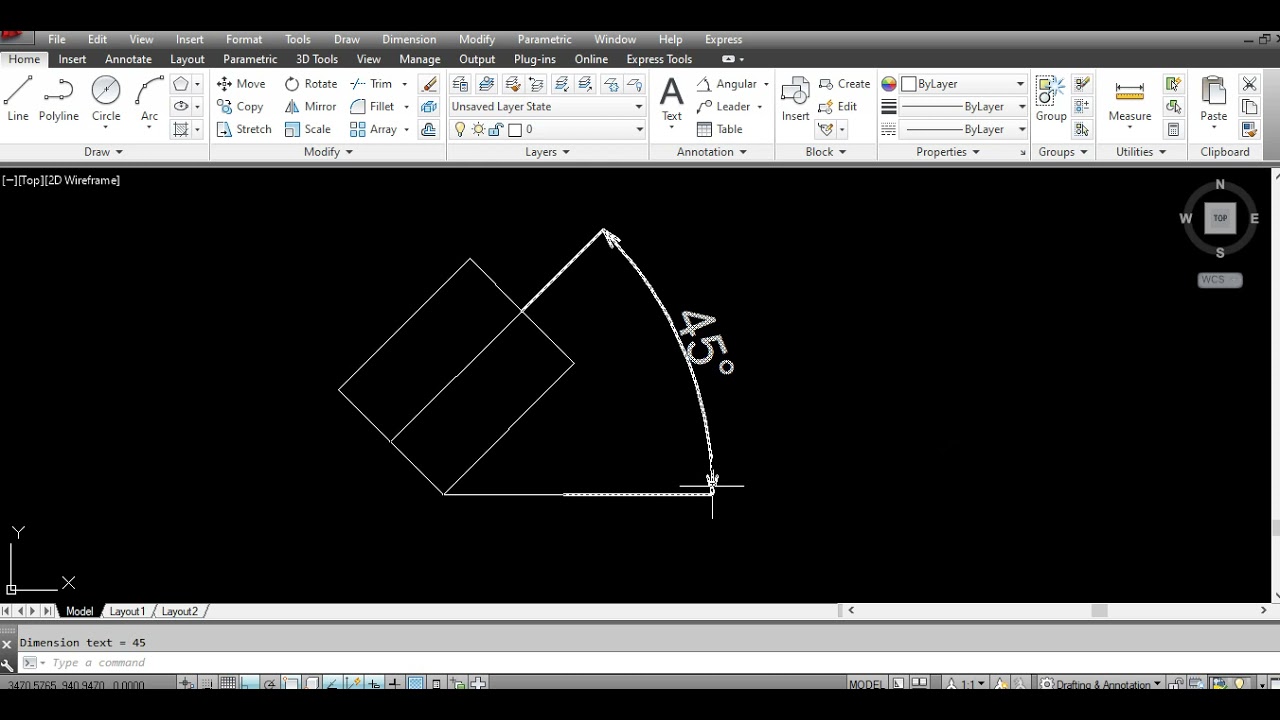 Rotate Autocad YouTube Rotate Autocad YouTube