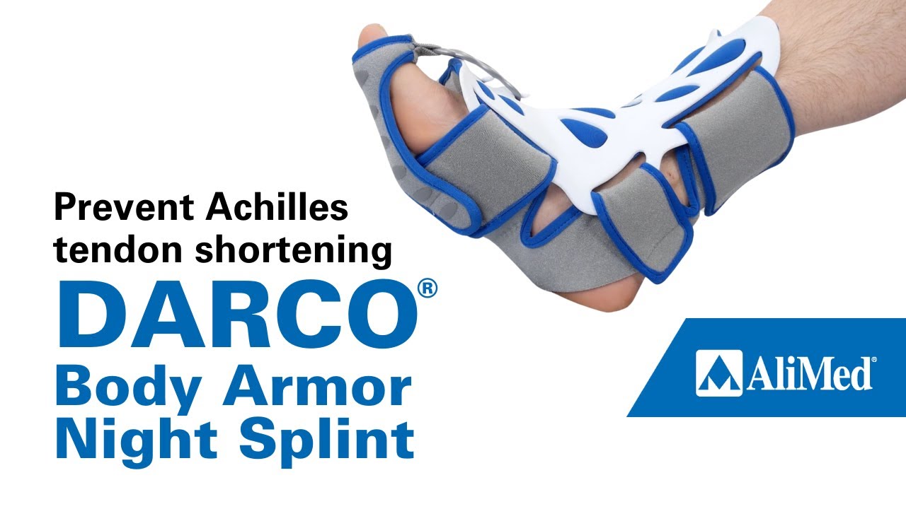 Prevent Achilles tendon shortening with the DARCO® Body Armor Night ...