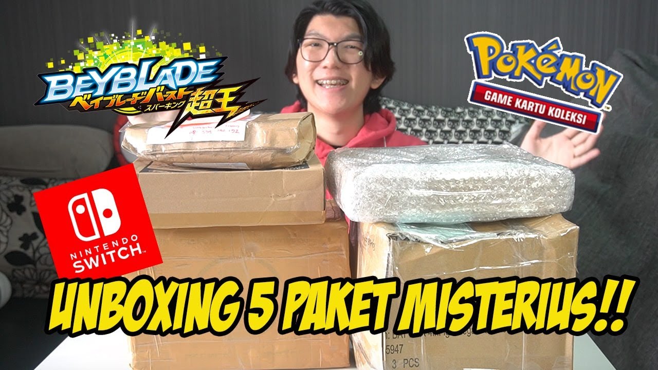 Unboxing 5 Paket Misterius! Mail Day banyak Paket Datang - YouTube
