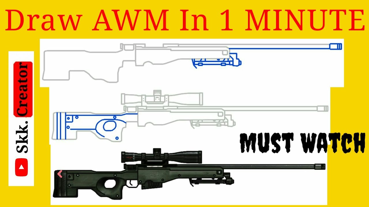 How to Draw Awm - YouTube