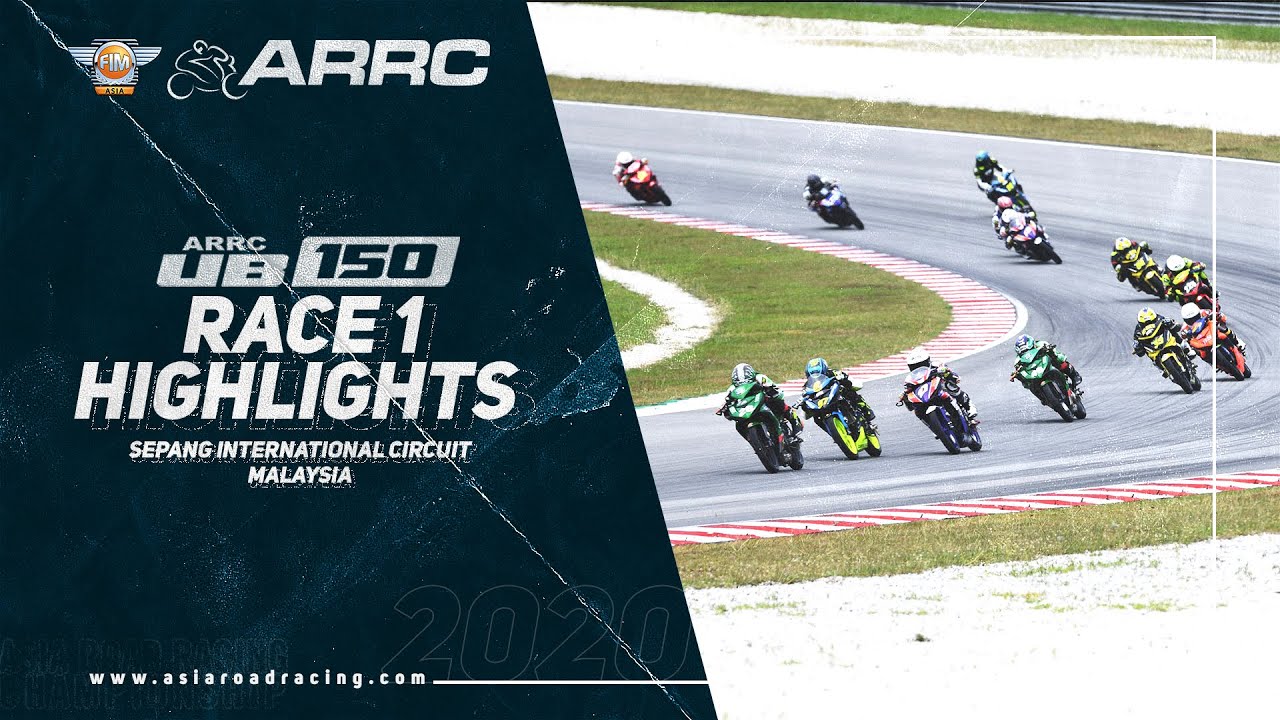 2020 ARRC Round 1 | UB150 Race 1 Highlights | Sepang Circuit - YouTube