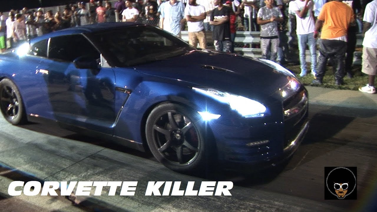 GTR VS NOS CORVETTE - YouTube