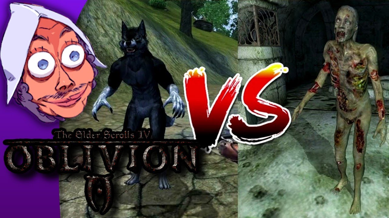 [Criken] Werewolves vs Zombies 💀 Oblivion Apocalypse Mods - YouTube