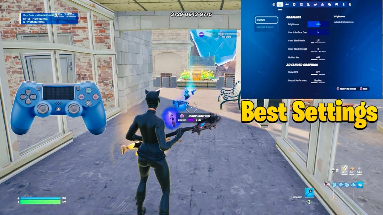 Smooth PS4 Player 😈 + Best Controller Settings & Sensitivity For ...