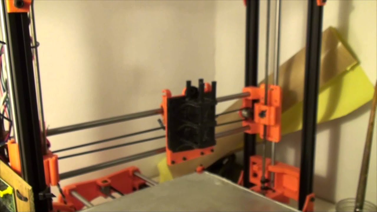 OSE CNC Spindle Mount for Lulzot Taz - YouTube