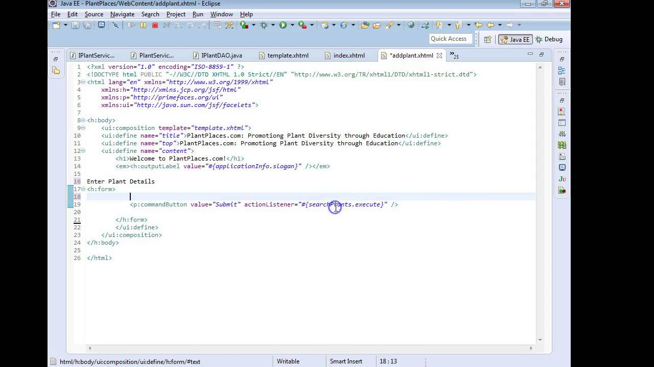 Implement PrimeFaces MenuBar - YouTube