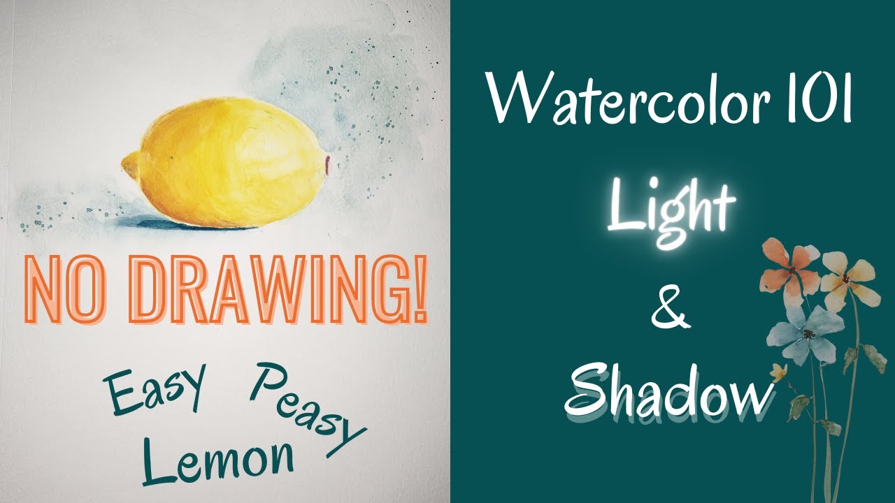 Watercolor 101 - For Complete Beginners - Learning Light & Shadow ...