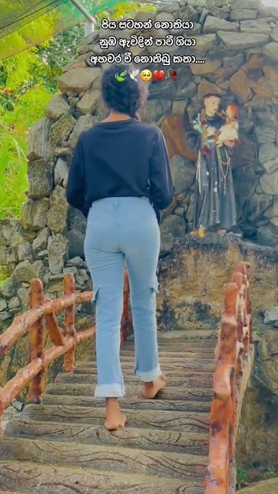මම එයා එක්ක ඇවිදින්න යනවා ප්රශ්න ගොඩක් කලින් මගේ ජිවිතයට ආව මට