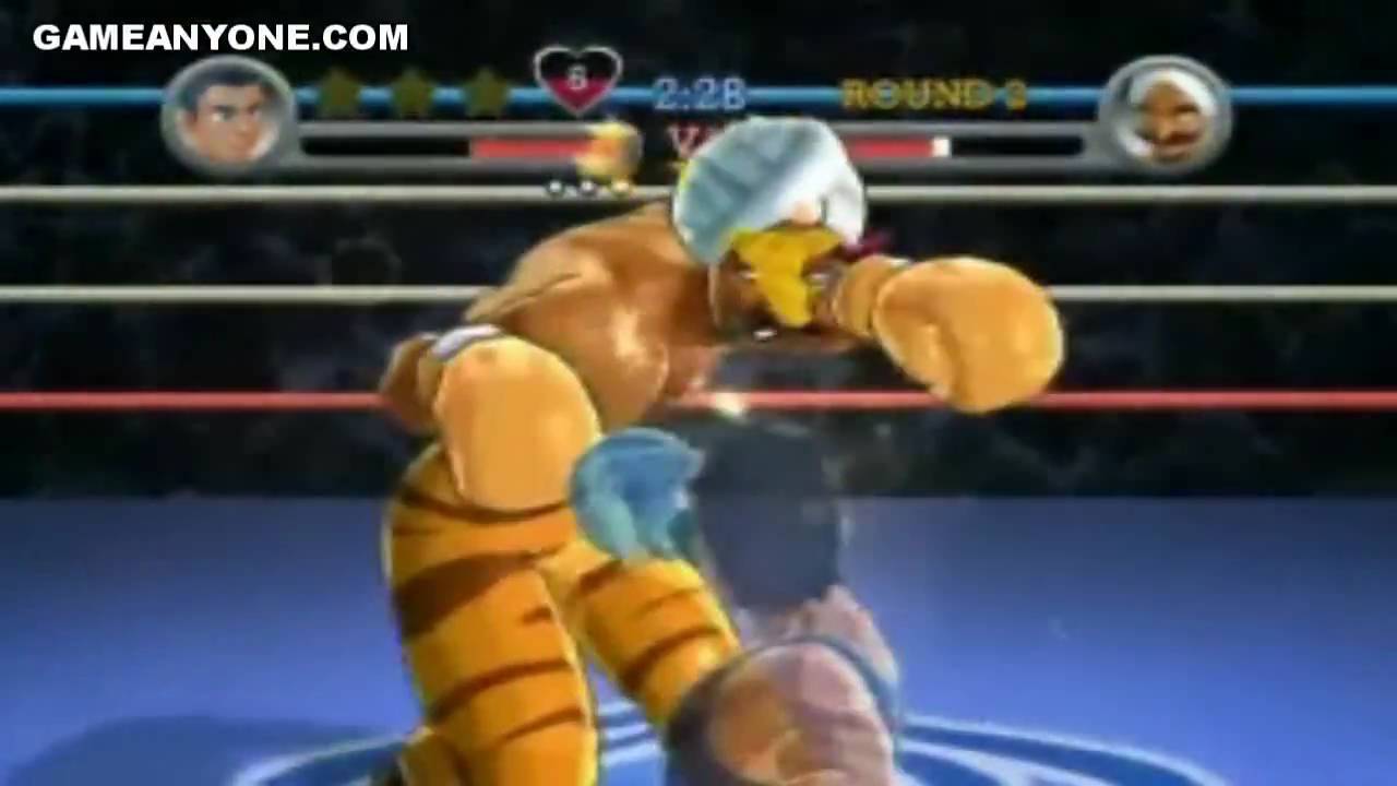 Punch Out Wii - Major Circuit - Great Tiger - YouTube