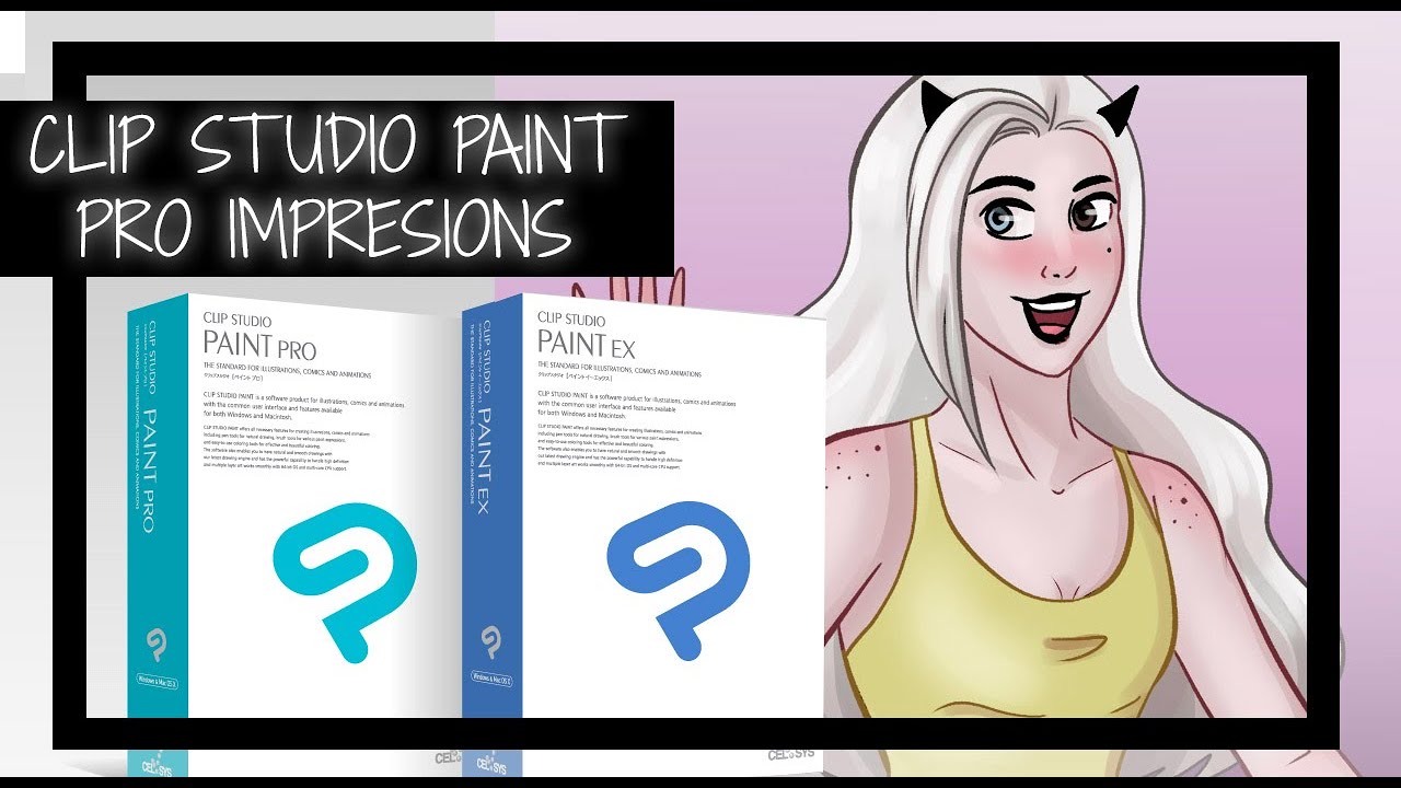 Clip Studio Paint PRO First Impressions - YouTube