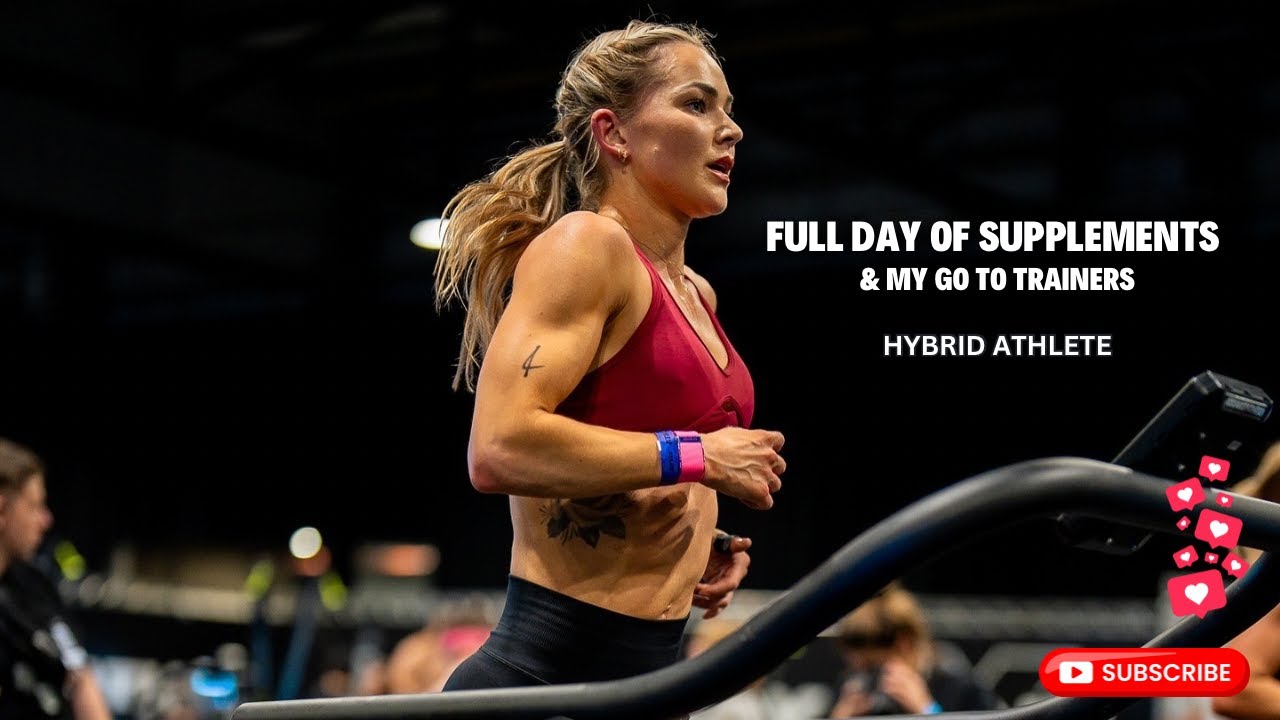 Full day of supplements and my favourite trainers - YouTube