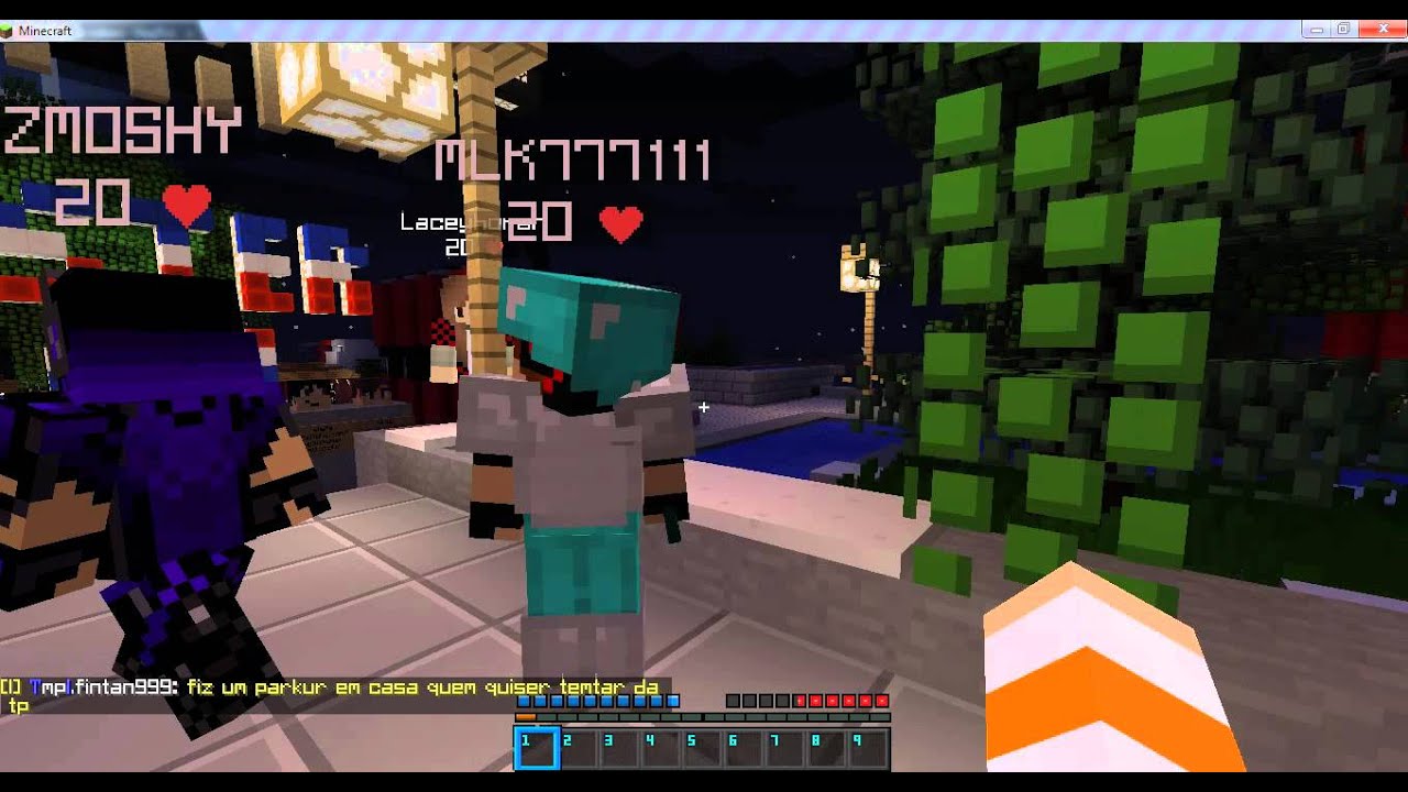 server Minecraft Mania nova versão 1.2.7 - YouTube