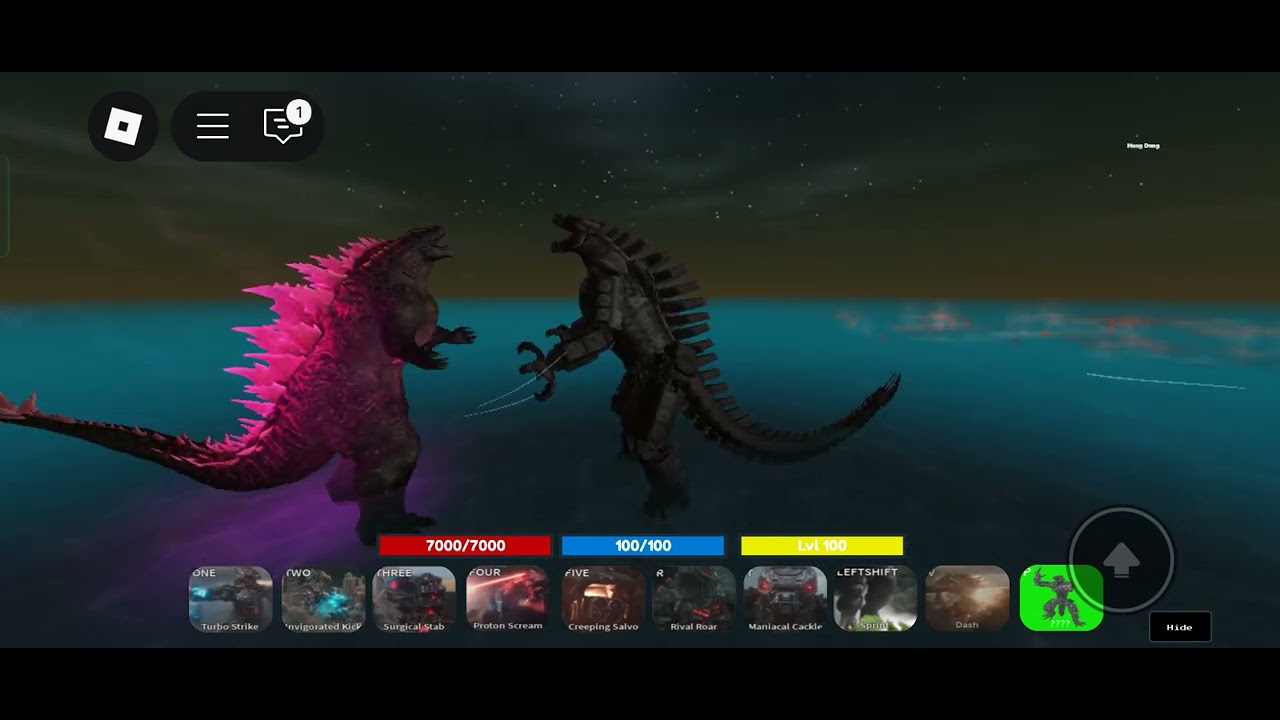 Supercharged Evolved Godzilla vs Mechagodzilla Kaiju Universe But Low ...