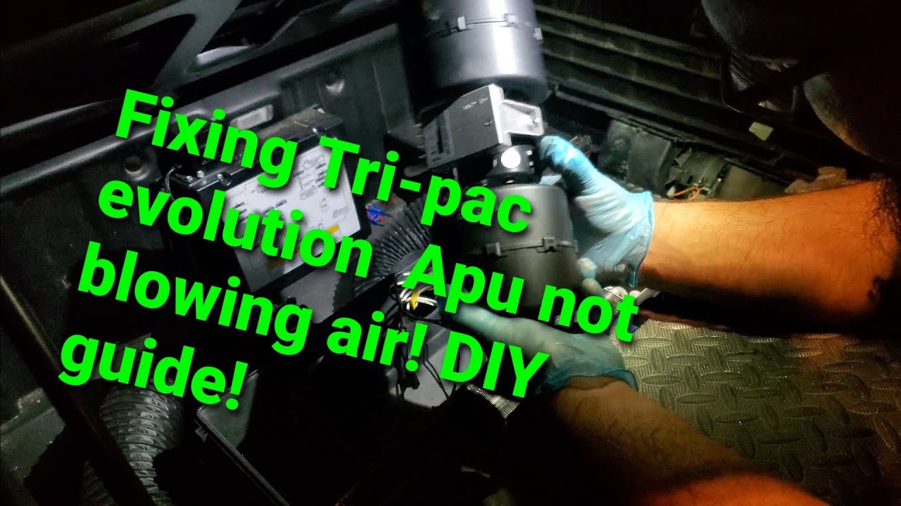 TRI-PACK EVOLUTION EVAP BLOWER REPLACEMENT DIY - YouTube