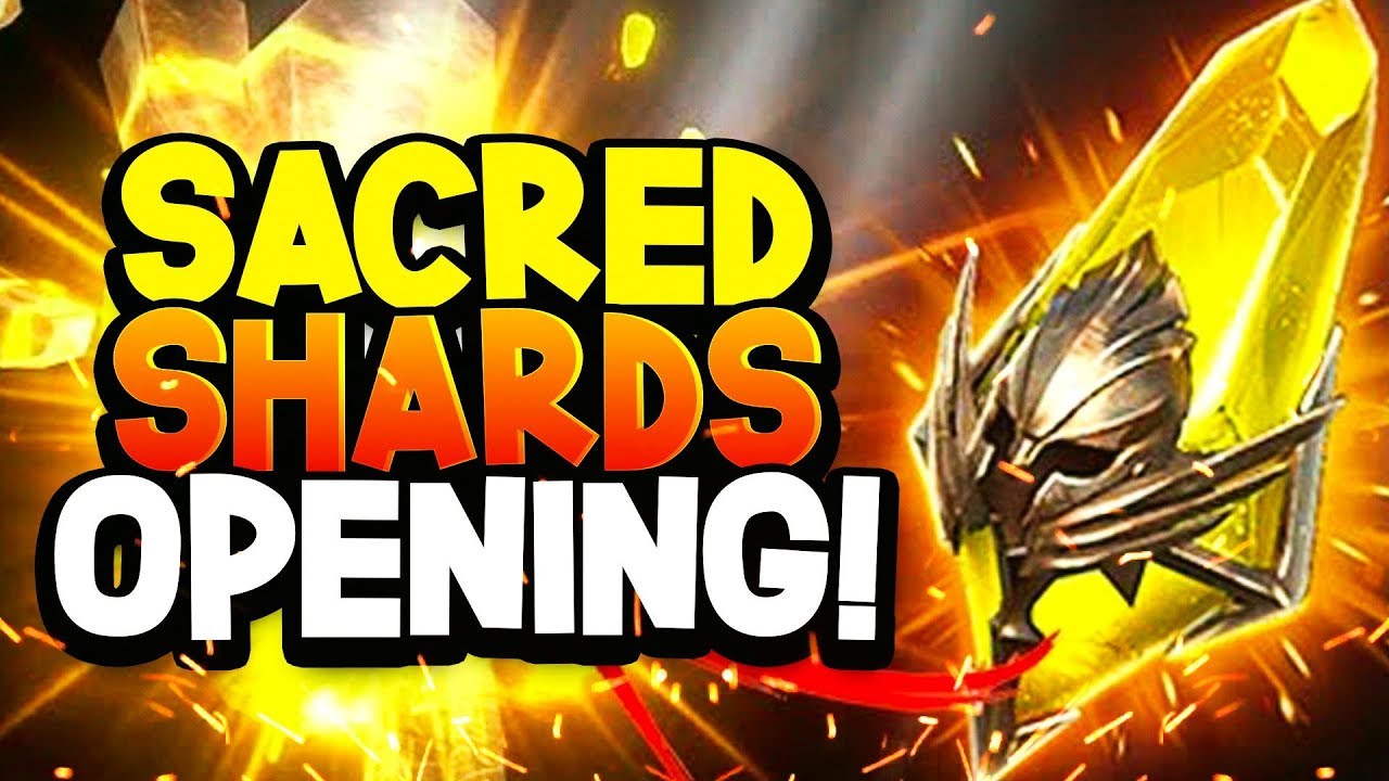 RAID Shadow Legends: MY FIRST LEGENDARY CHAMPION! Sacred Shard Opening ...