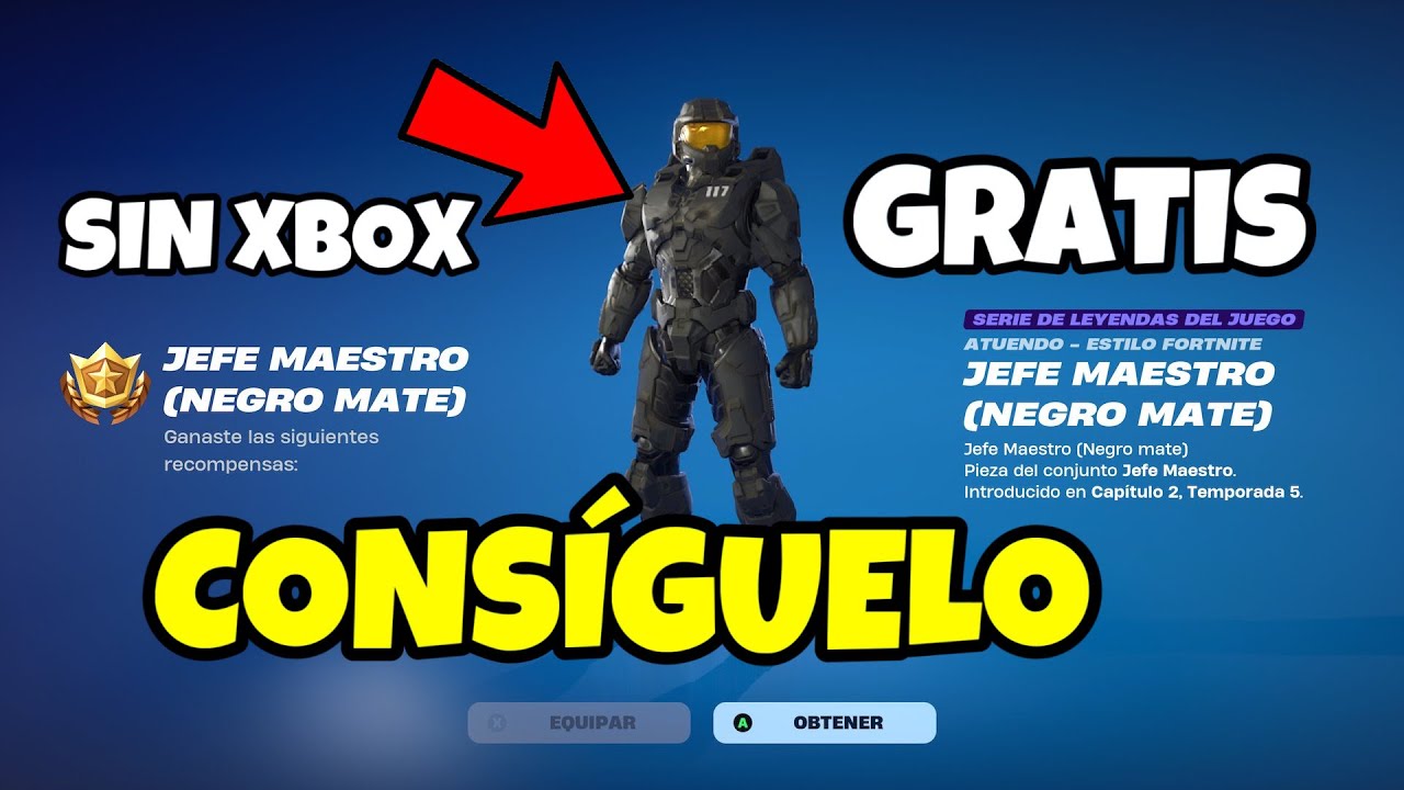 *NUEVO* COMO CONSEGUIR EL ESTILO EXCLUSIVO DE JEFE MAESTRO EN FORTNITE ...