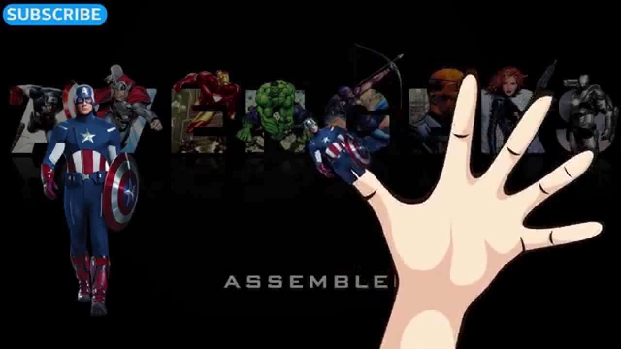 DADDY FINGER SONG AVENGERS AGE OF ULTRON TOYS VIDEOS FOR KIDS - YouTube