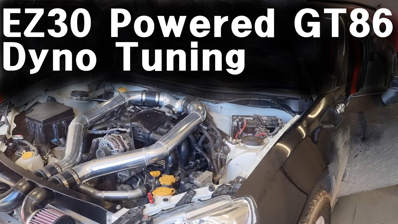 Wrapping up the EZ30 GT86 Engine swap - YouTube