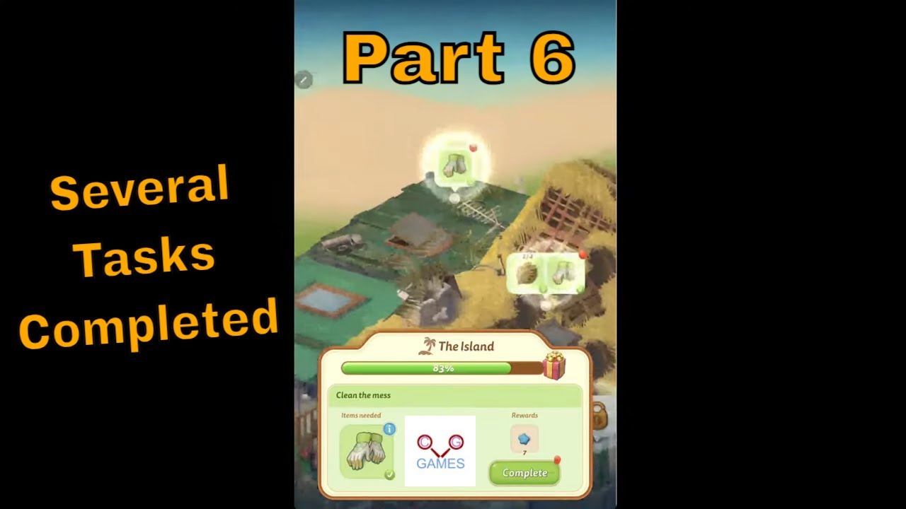 Merge Mansion !!NEW AREA!! The ISLAND Part 6 Gameplay FULL STORY ...