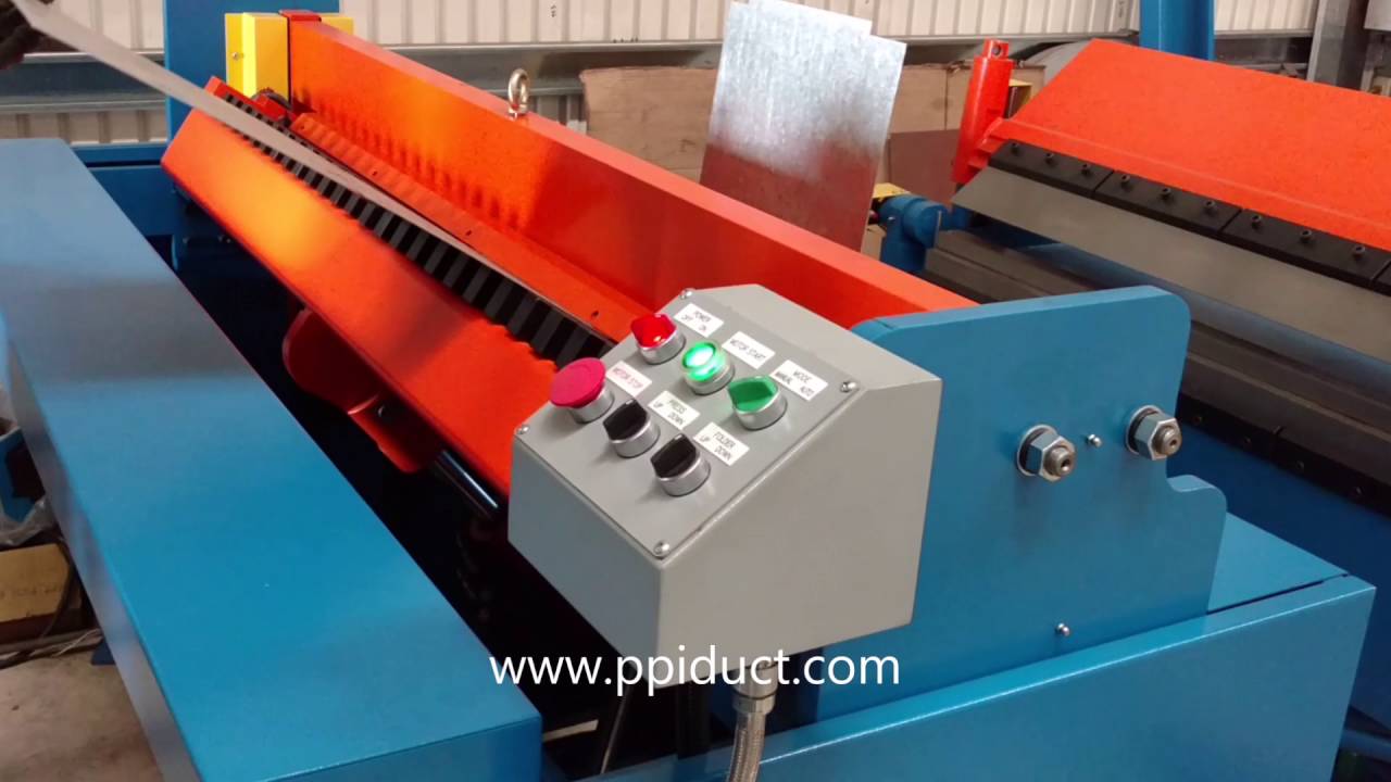 PROFAB Wrap Brake Machine Cleat Machine #7 - YouTube