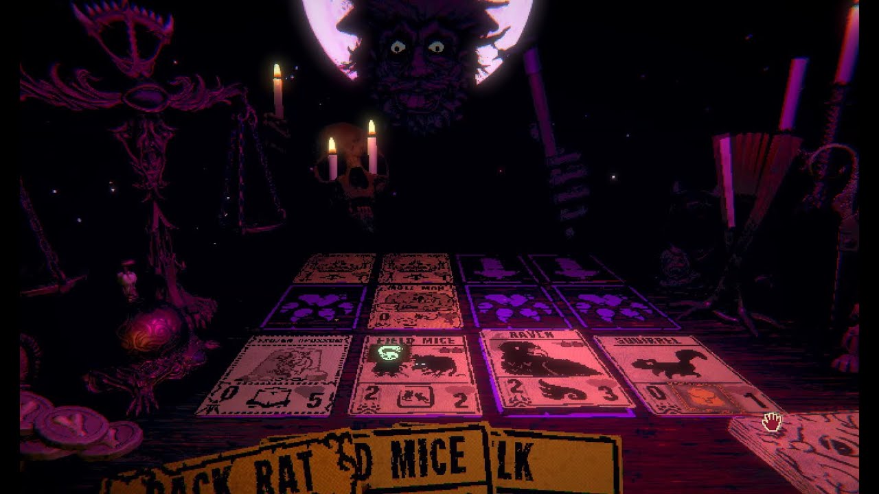 Inscryption - 2 - Death, the Moon and the Power of Mice - YouTube