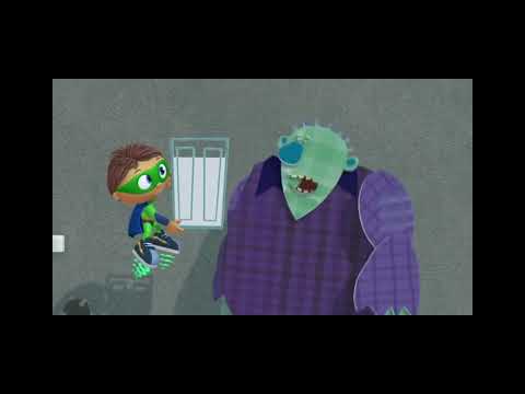 super why giant crying