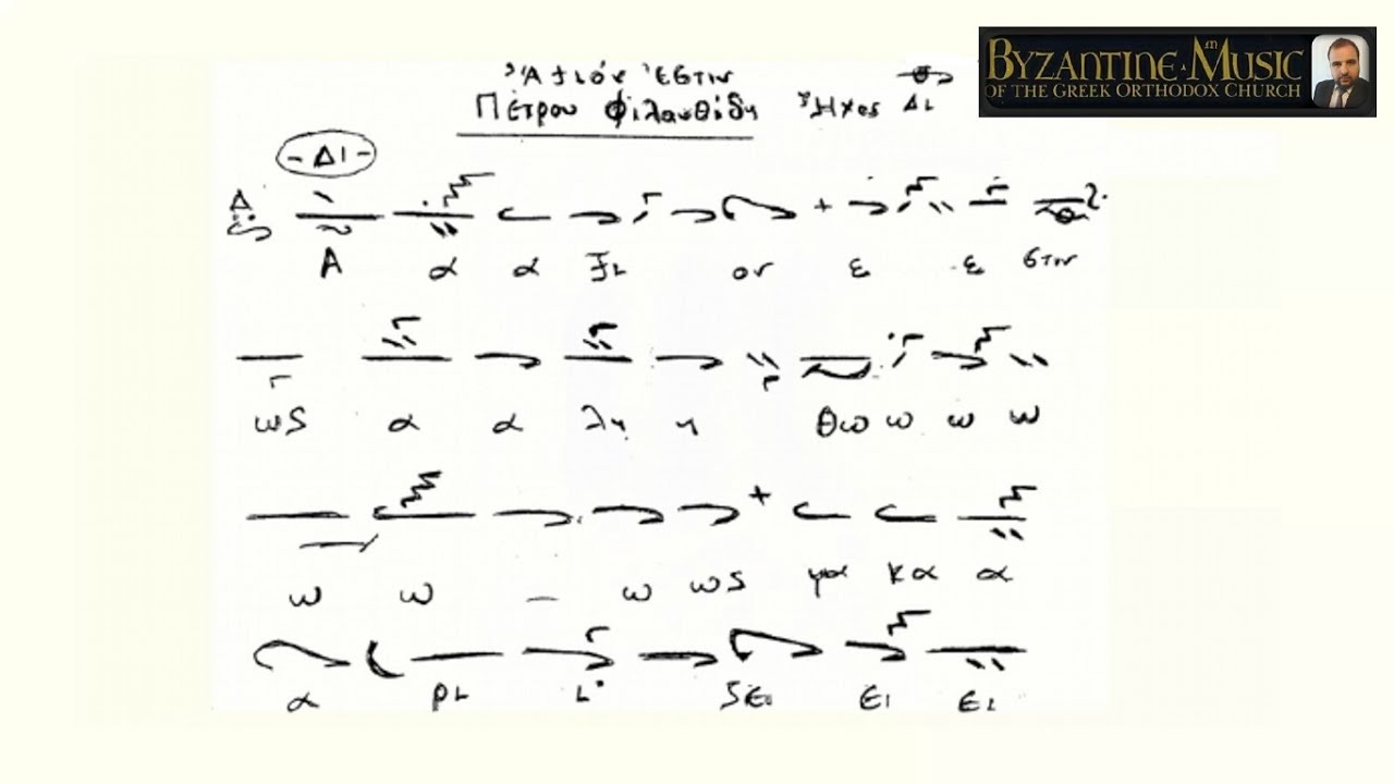 ΑΞΙΟΝ ΕΣΤΙΝ - ΗΧΟΣ ΔΕΥΤΕΡΟΠΡΩΤΟΣ ( μικτός ) Π. ΦΙΛΑΝΘΙΔΗ - 2016 ® - YouTube