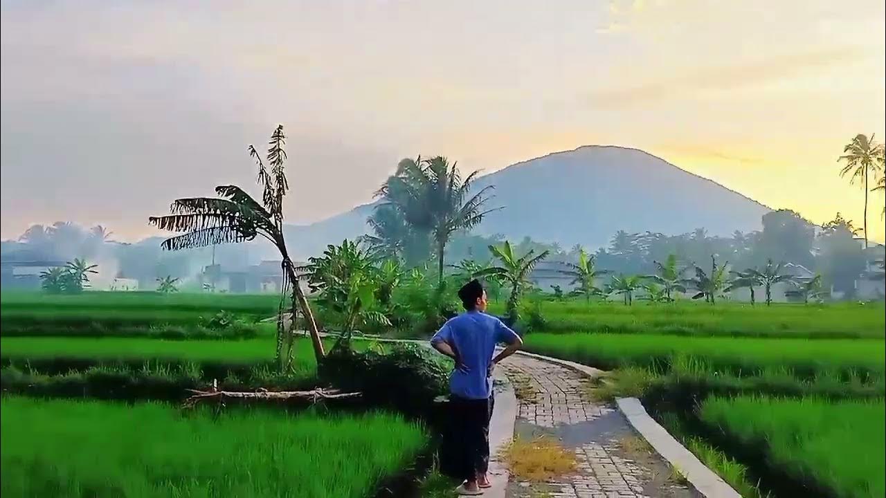 Pemandangan alam kampung halaman - YouTube