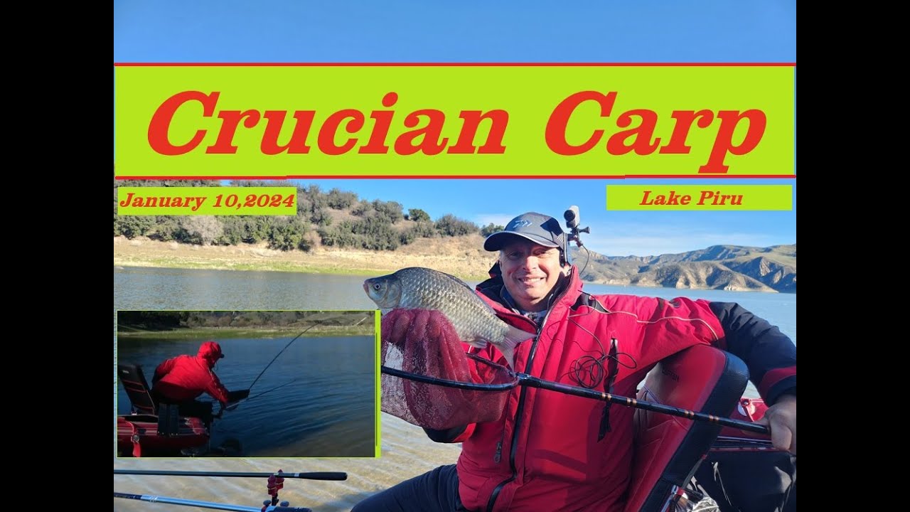HERABUNA -LAKE PIRU, CRUCIAN CARP FISHING PART 1- へら - YouTube