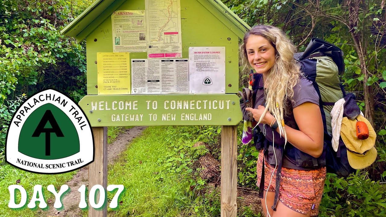 Day 107 | Crossing into Connecticut | Appalachian Trail Thru Hike 2021 ...