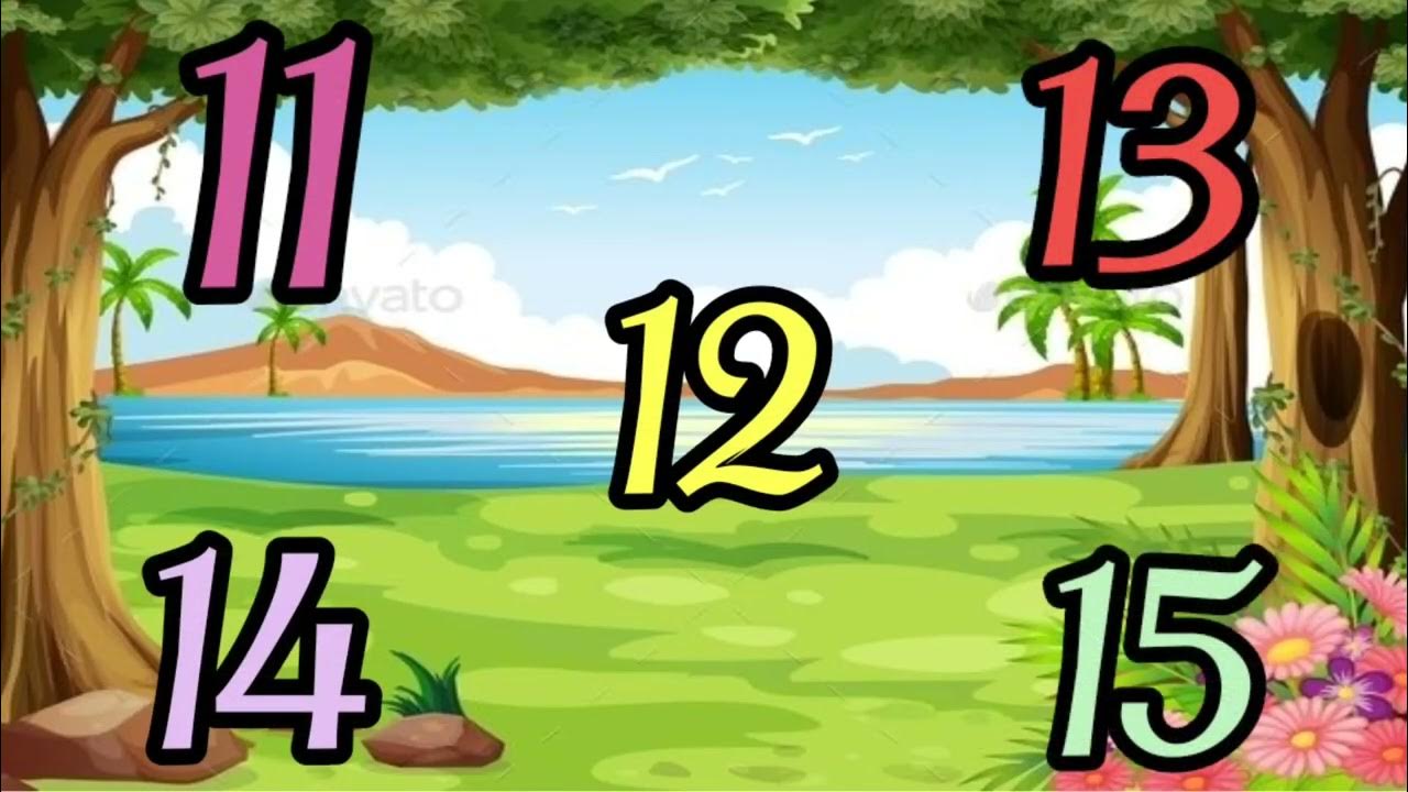 Counting songs/ 1-20 Number songs/ Counting 1-20 / Easy counting 1 to ...