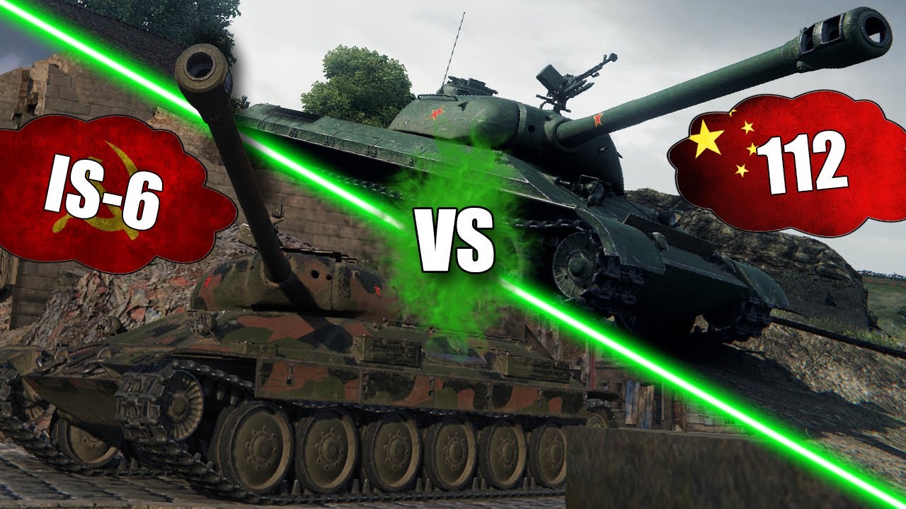 WoT || 112 vs IS-6 - YouTube