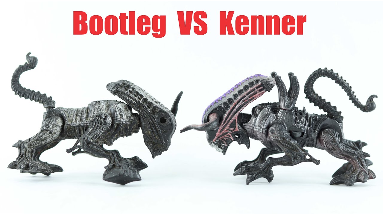Bull Alien kenner 1992 comparado con su version Bootleg Mexicana - YouTube