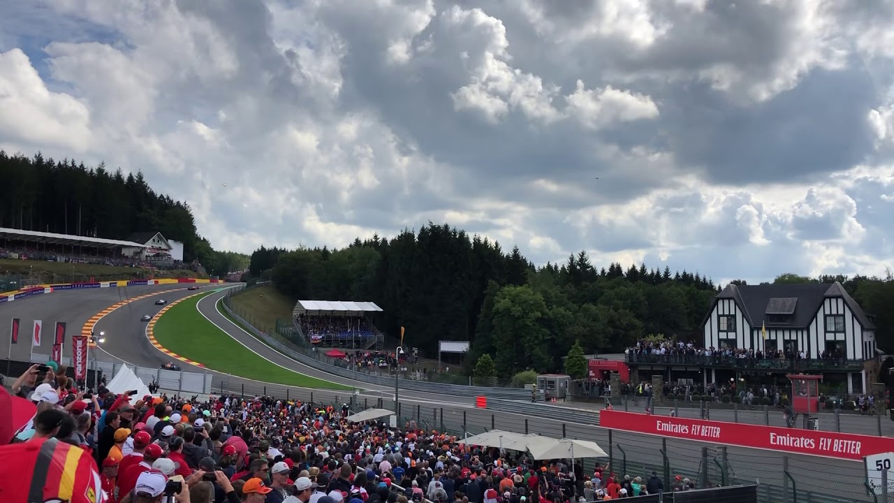 Spa F1 Formula 1 Belgian Grand Prix Start 2019 Silver 2 Grandstand ...