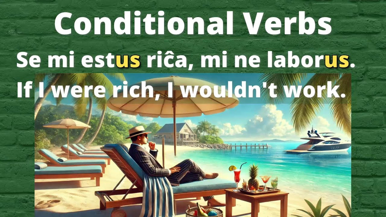 Esperanto: Conditional verbs - YouTube