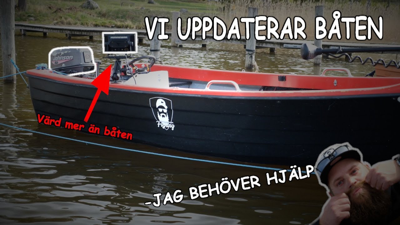 Vårfix på båten, Vi monterar nytt ekolod och visar planlösning och ...