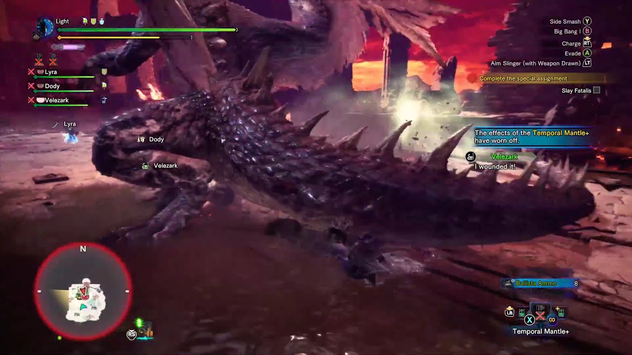 Monster Hunter World: Iceborne - Fatalis victory - YouTube