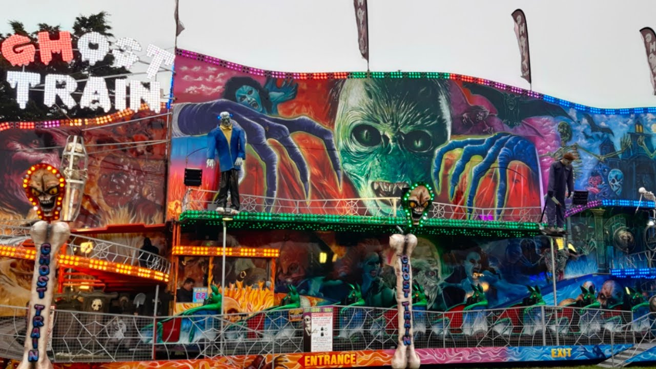 Ghost Train (Edward Burton) - On-ride POV - Southsea 2024 - YouTube