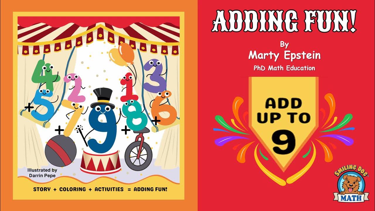 ADD TO 9! (and to 2, 3, 4 , 5, 6, 7 & 8) | Learn Addition Facts With ...