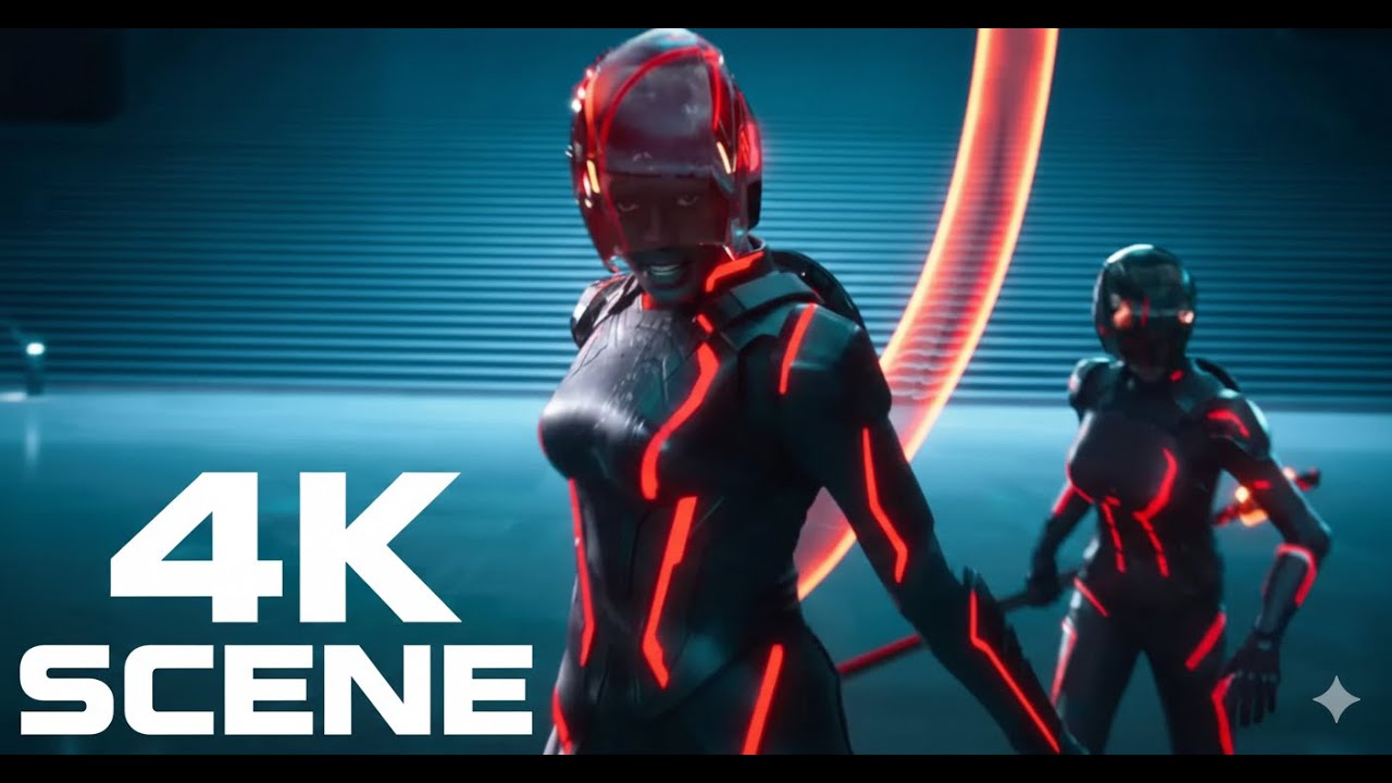 Tron Ares Programs Fight Scene | TRON: ARES (2025) Movie Clip [4K ...