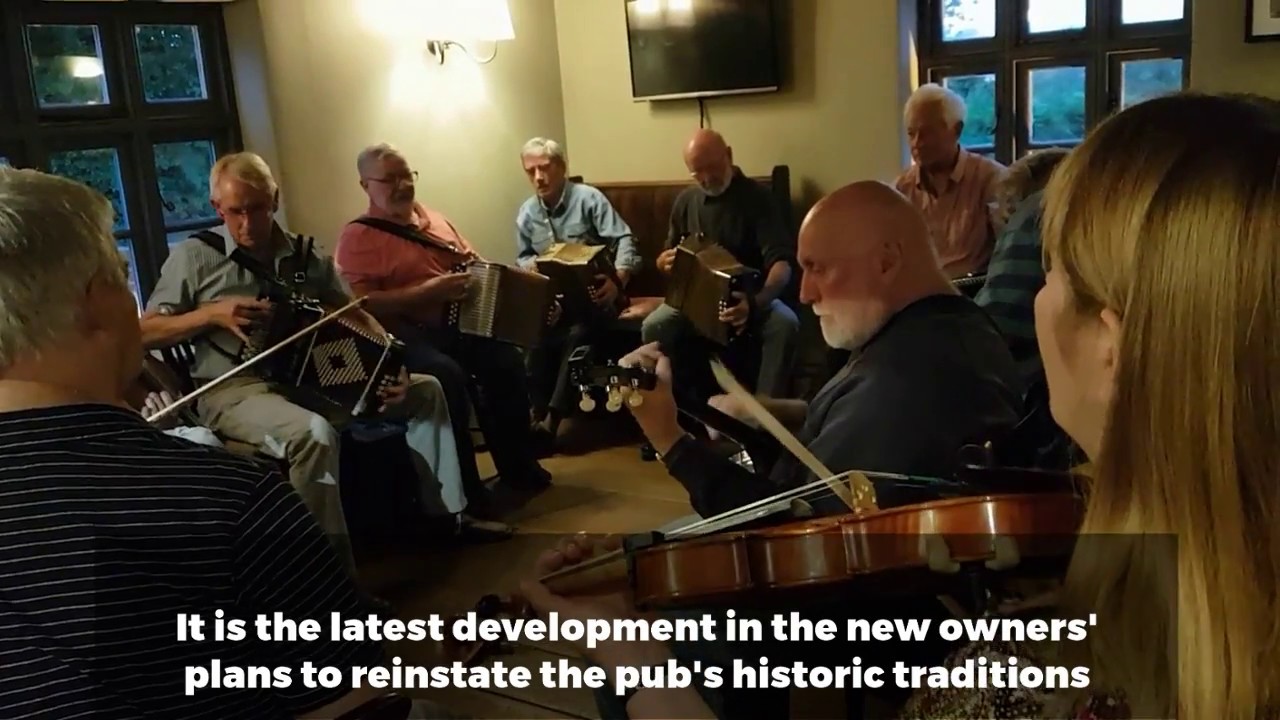 Folk nights return to the Oyster Inn in Butley - YouTube