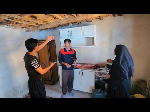 🎉 From completing the plastering of Mohammad's room to cooking Stambouli with Razieh 🍽️