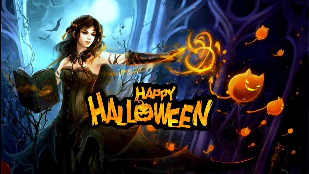 Spooky Halloween 🎃 ~ Lofi Beats to Chill/Relax [ Halloween Ambience ...