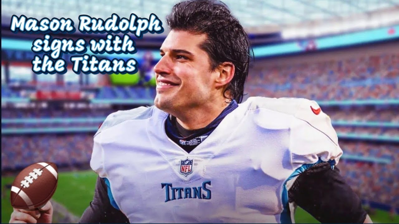 Mason Rudolph signs with the Titans @NFL #nflnews #tennesseetitans # ...